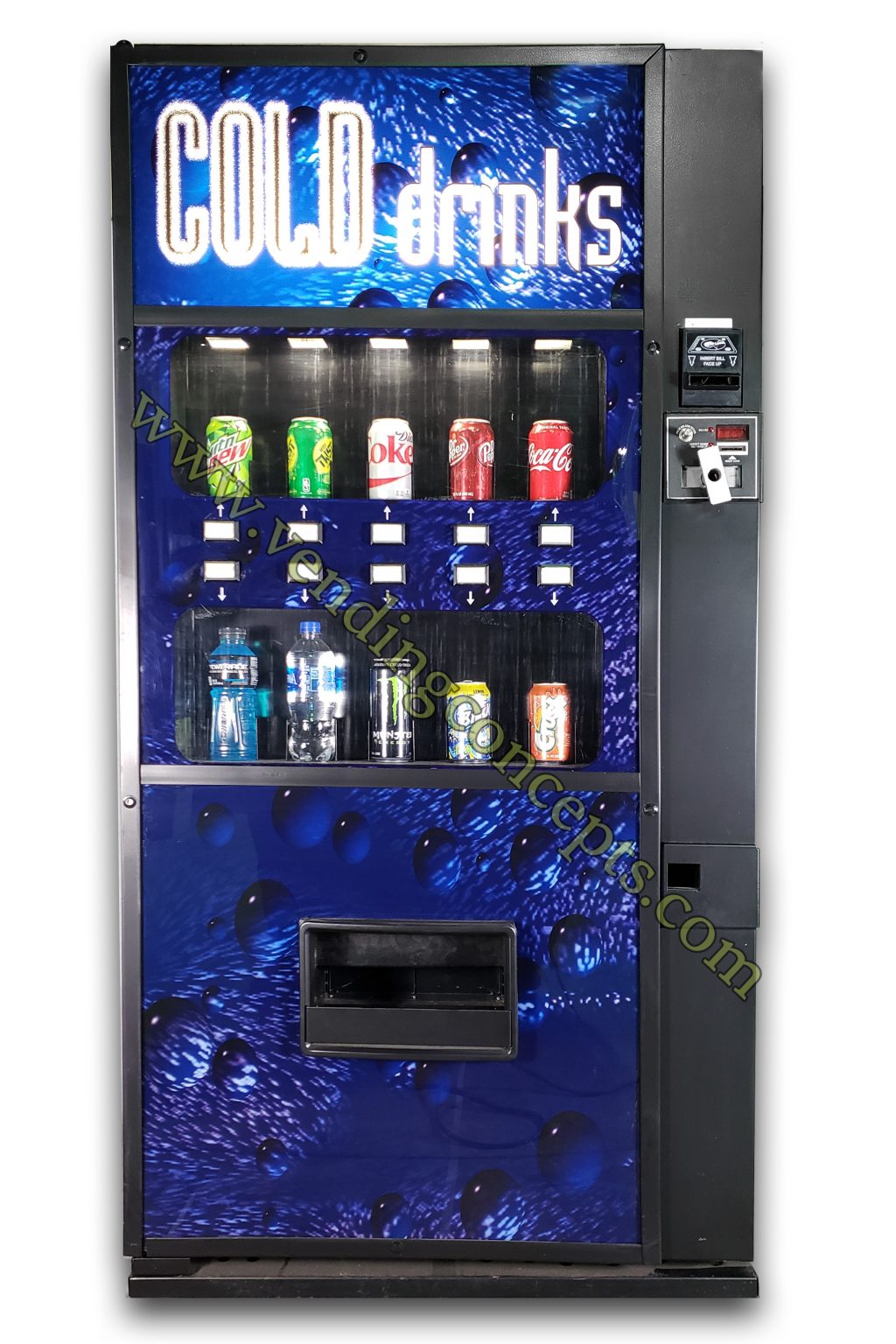 Royal Vendors 804 Chameleon Dasani - Vending Concepts
