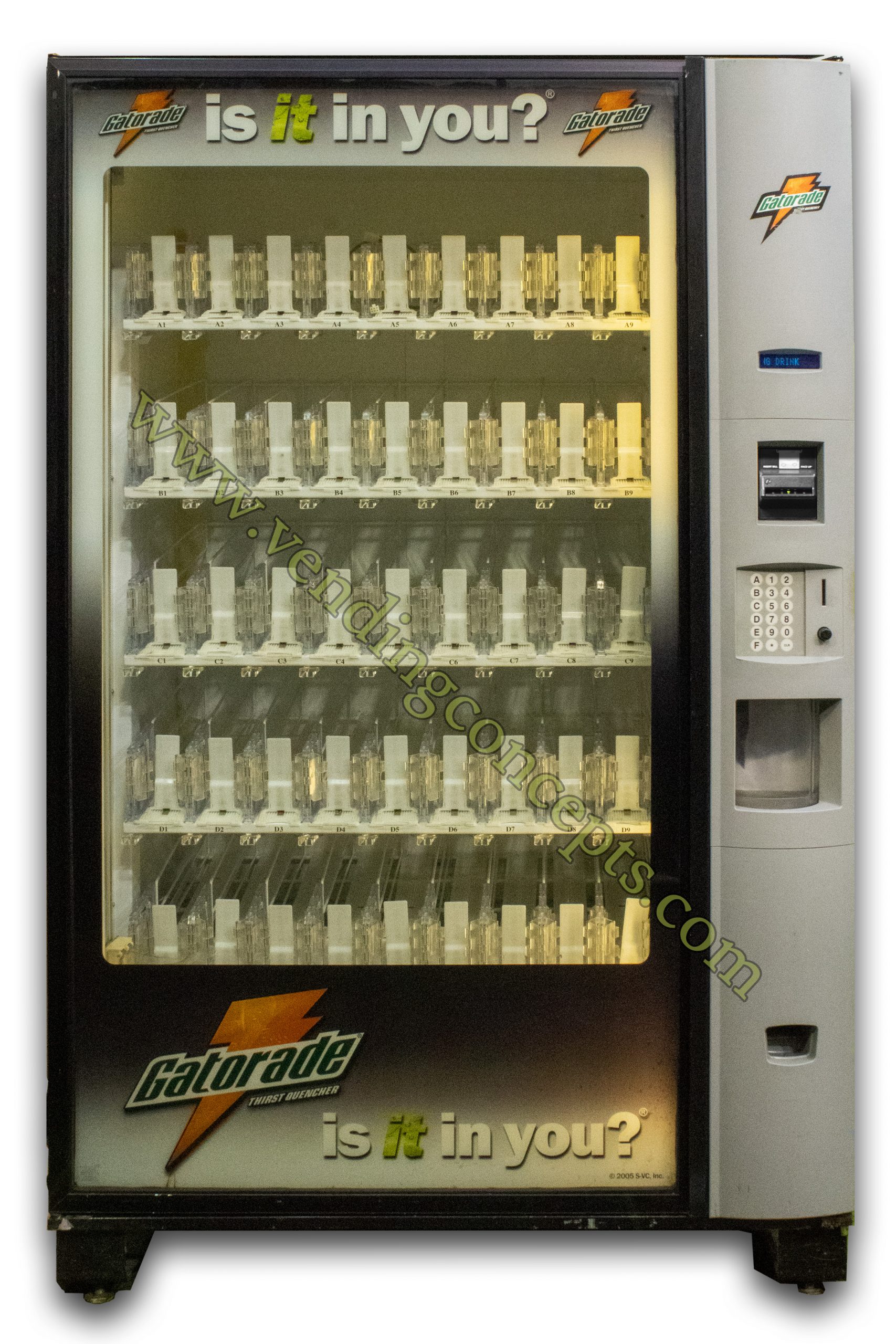Crane Bevmax 5800-2 Gatorade - Vending Concepts