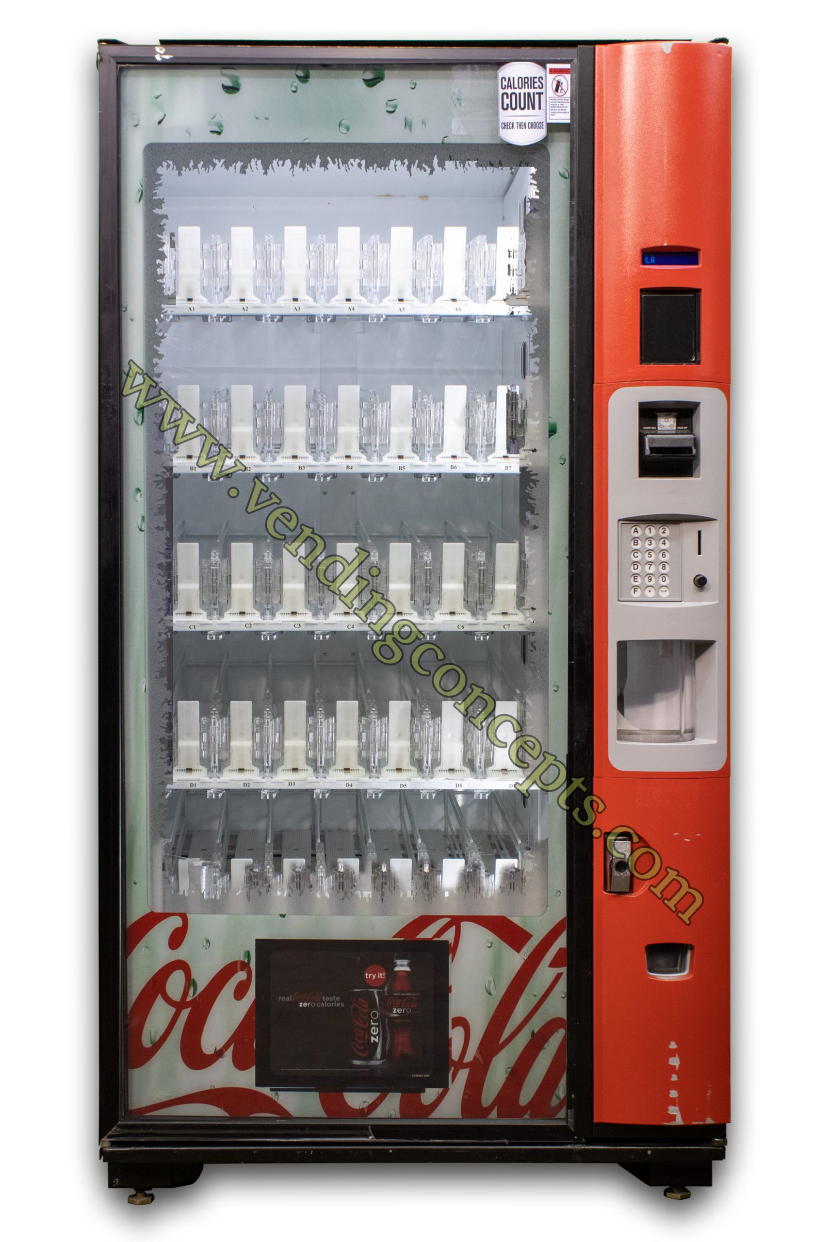 Crane Bevmax 3800-4 Coke - Vending Concepts