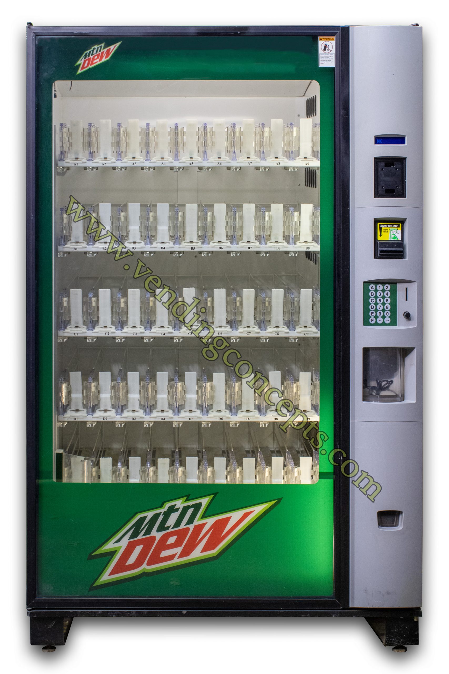 Crane Bevmax 5800-2 Mountain Dew - Vending Concepts