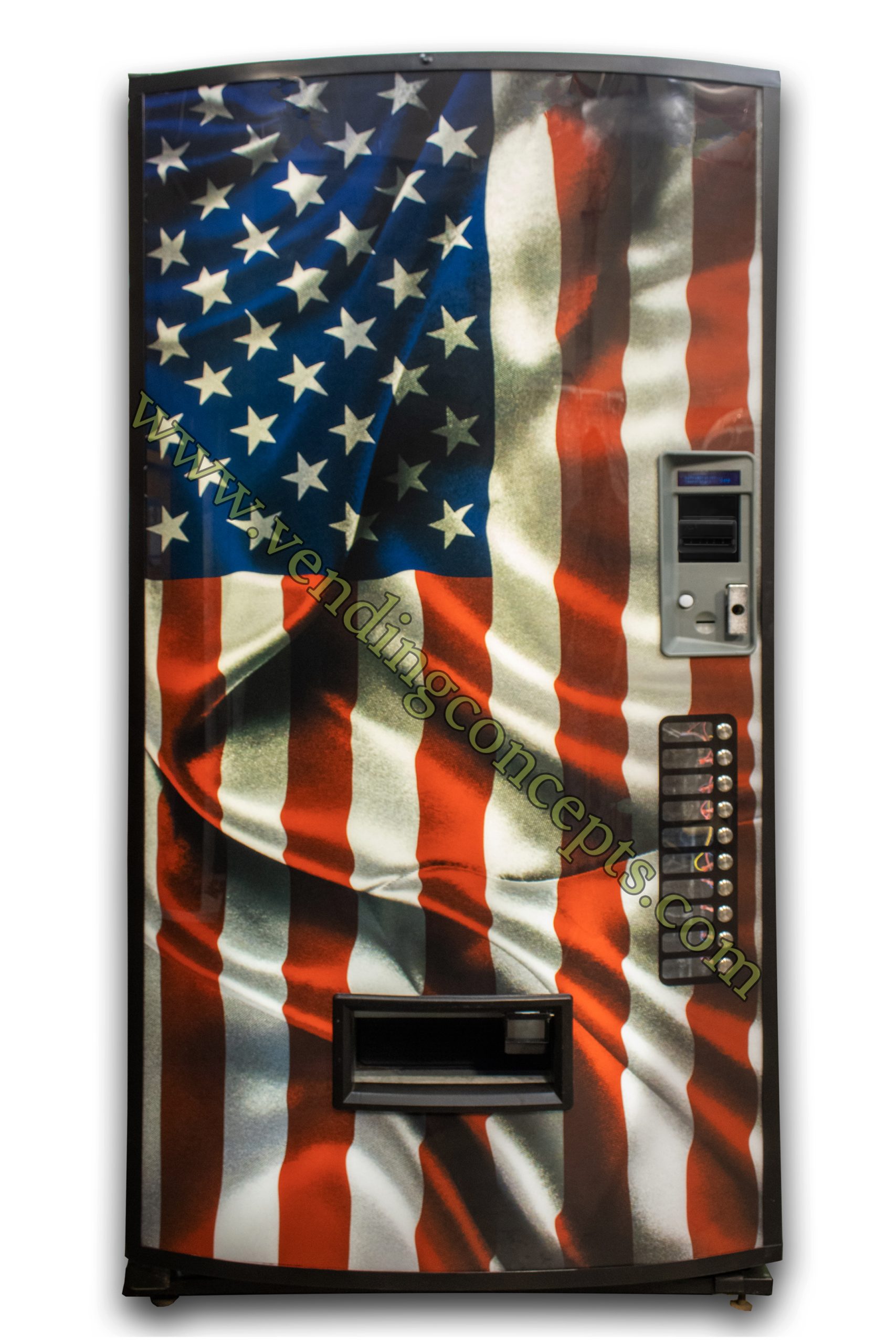 Vendo V721 American Flag - Vending Concepts