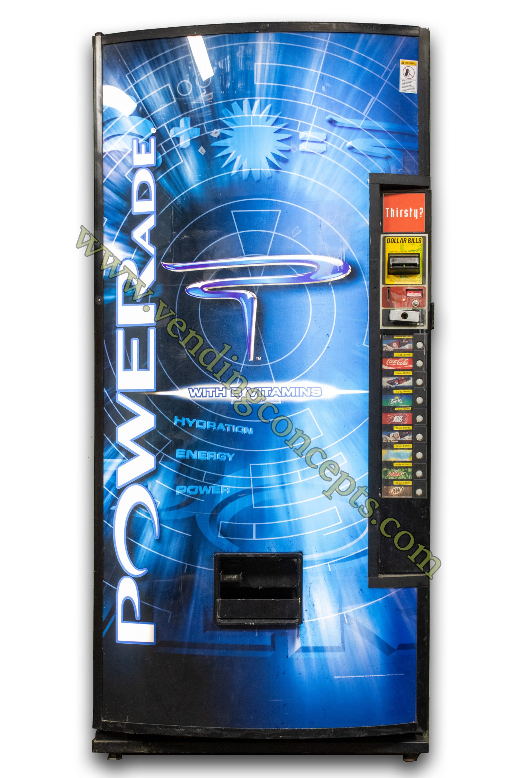 Royal Vendors 804 Powerade - Vending Concepts