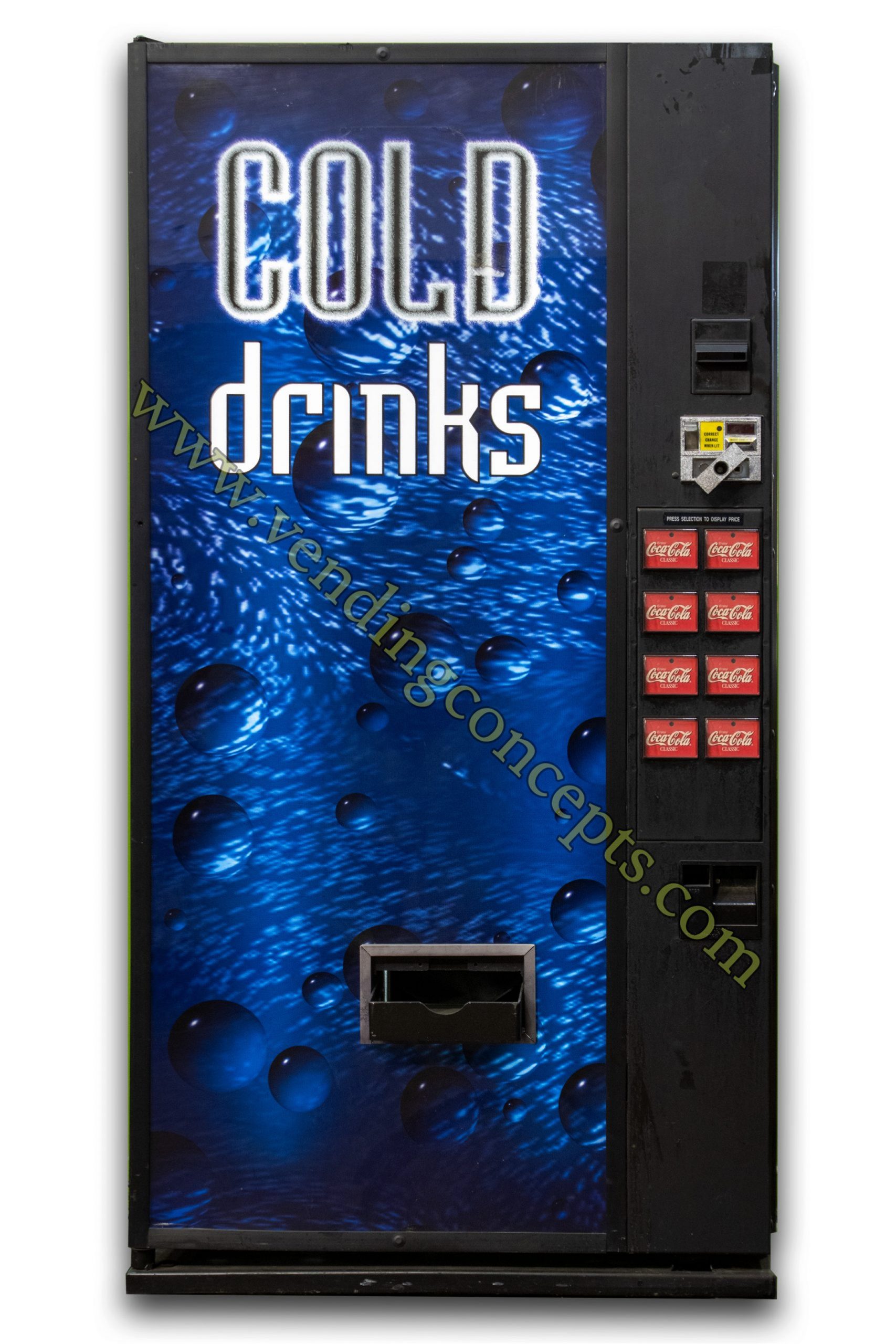 Dixie Narco 501T Cold Drinks Bubble - Vending Concepts