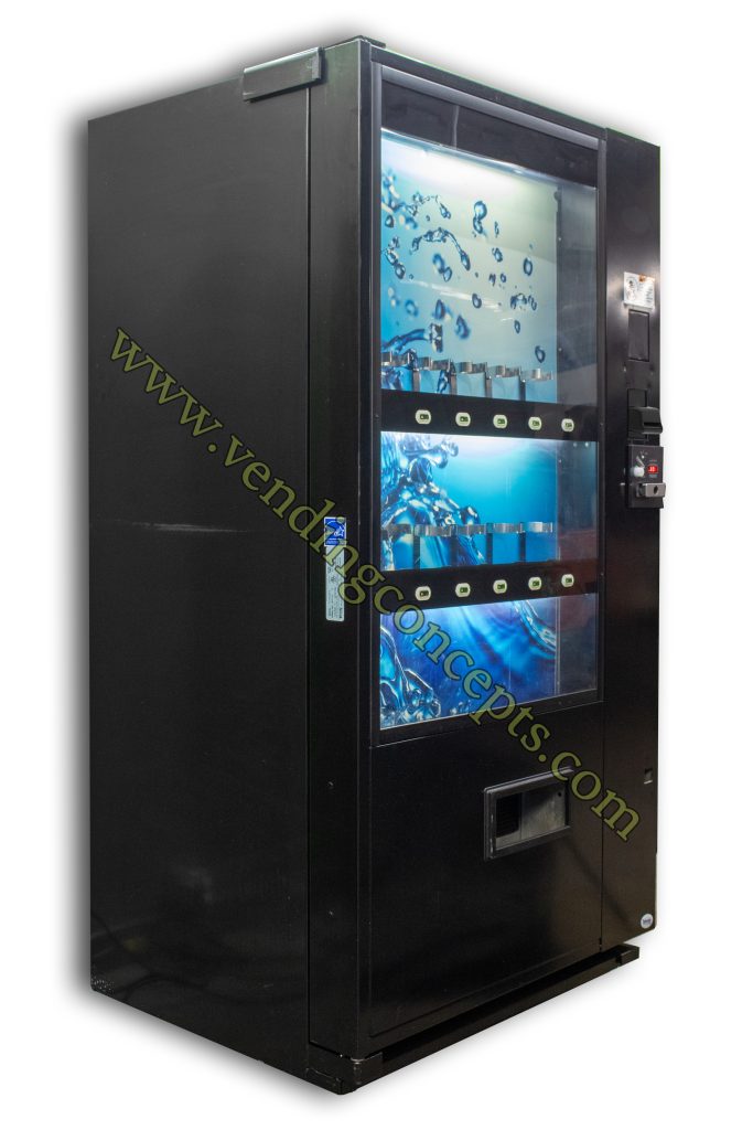 Vendo 721 Live Display Splash - Vending Concepts