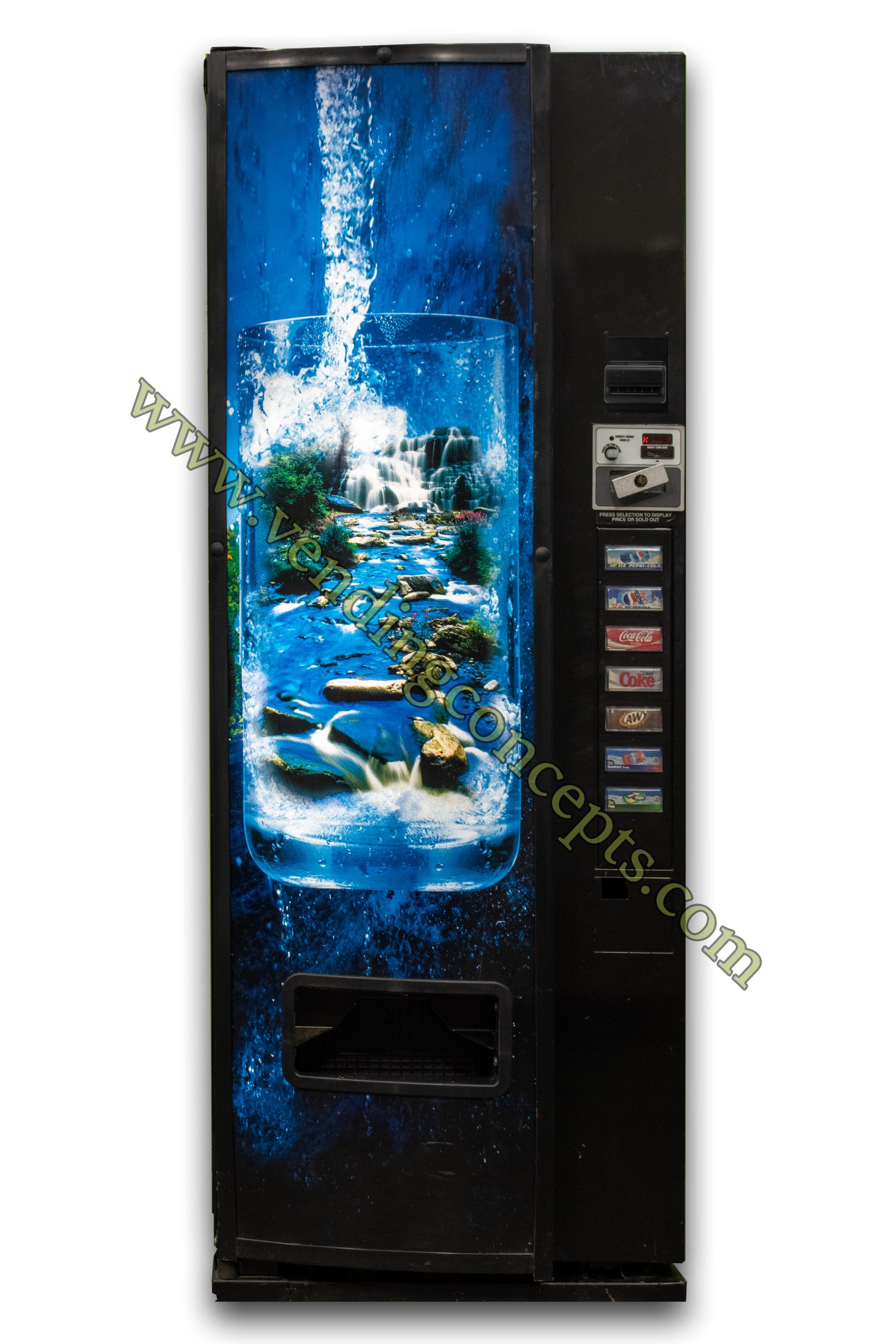 Dixie Narco 504P Waterfall - Vending Concepts