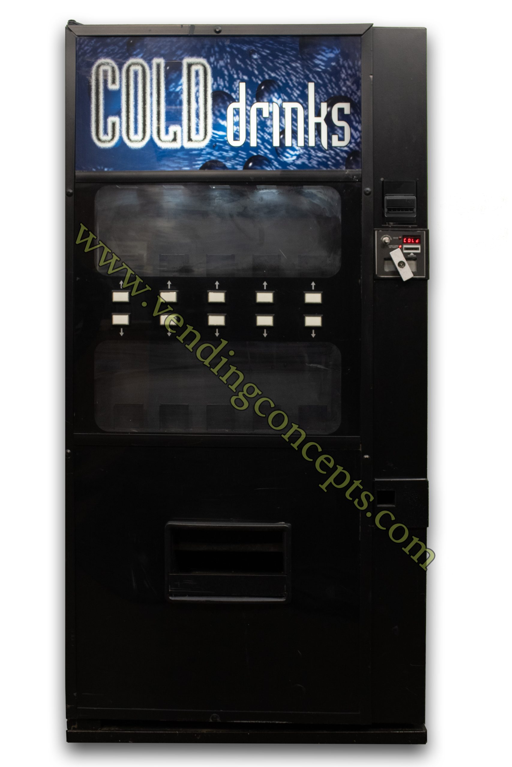 Royal Vendors 650 Live Display Cold Drinks - Vending Concepts