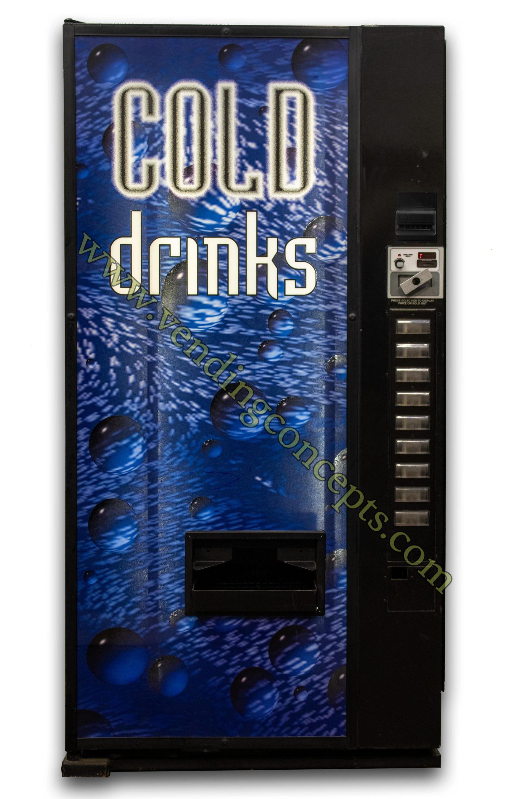Candy & Bulk Vending Machines Set Of 9 Selection Buttons For Dixie ...