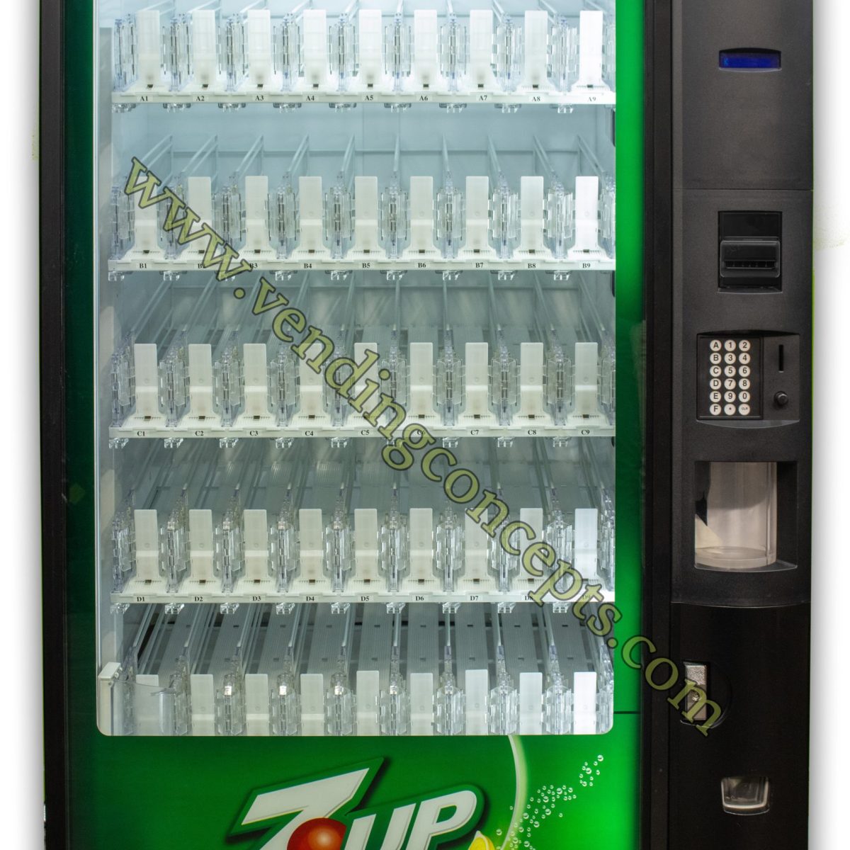Dixie Narco Bevmax 5800-4 7UP - Vending Concepts