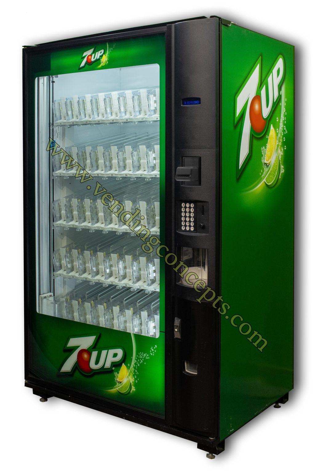 Dixie Narco Bevmax 5800-4 7UP - Vending Concepts