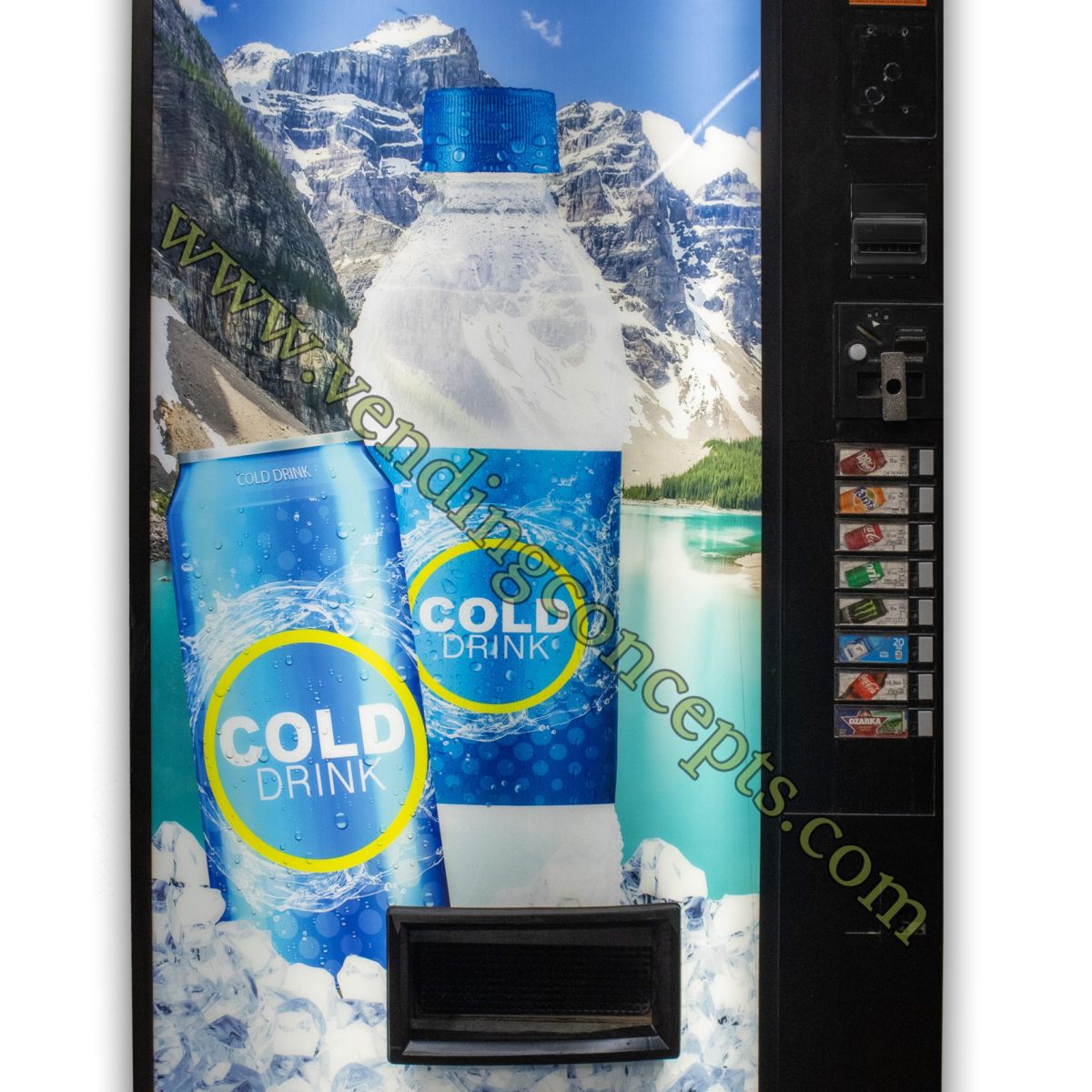 Vendo V407 Cold Drink Mountain - Vending Concepts