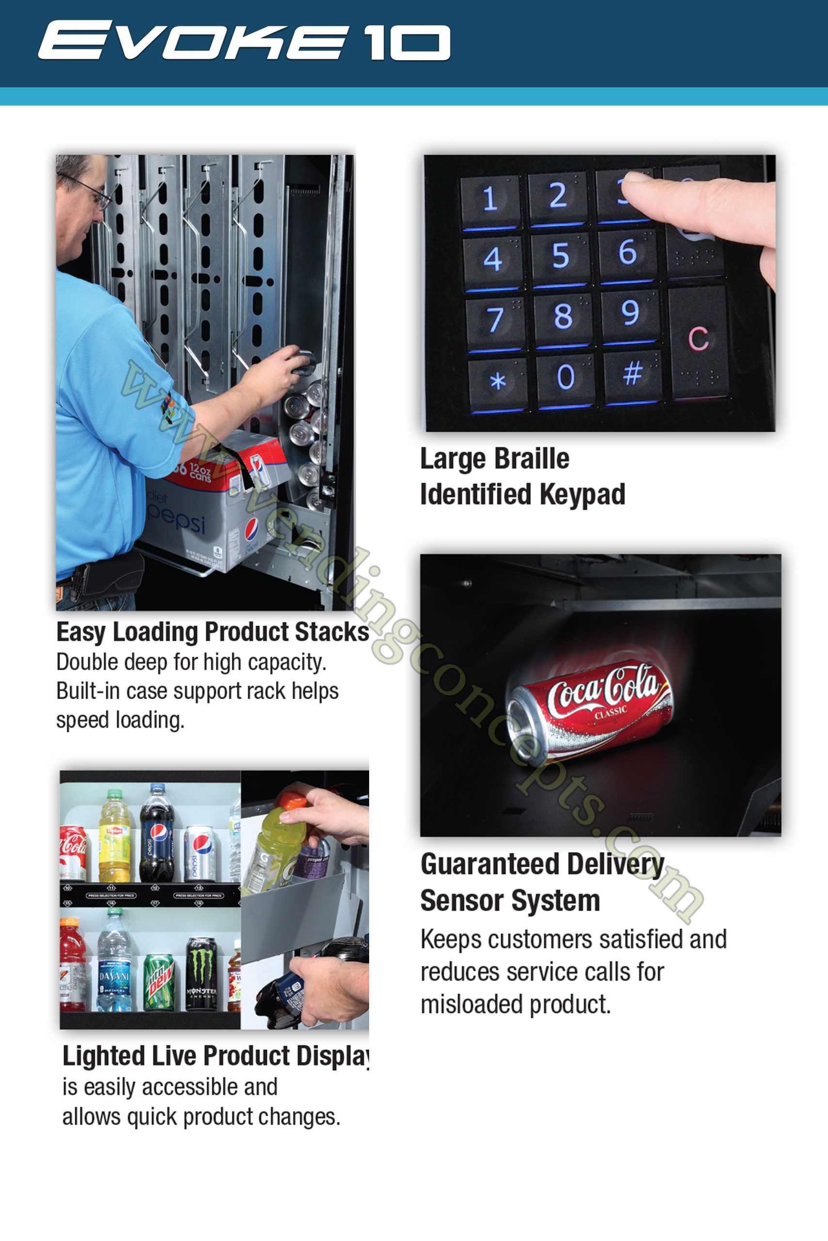 Wittern Evoke 10 / Summit 500 - Vending Concepts