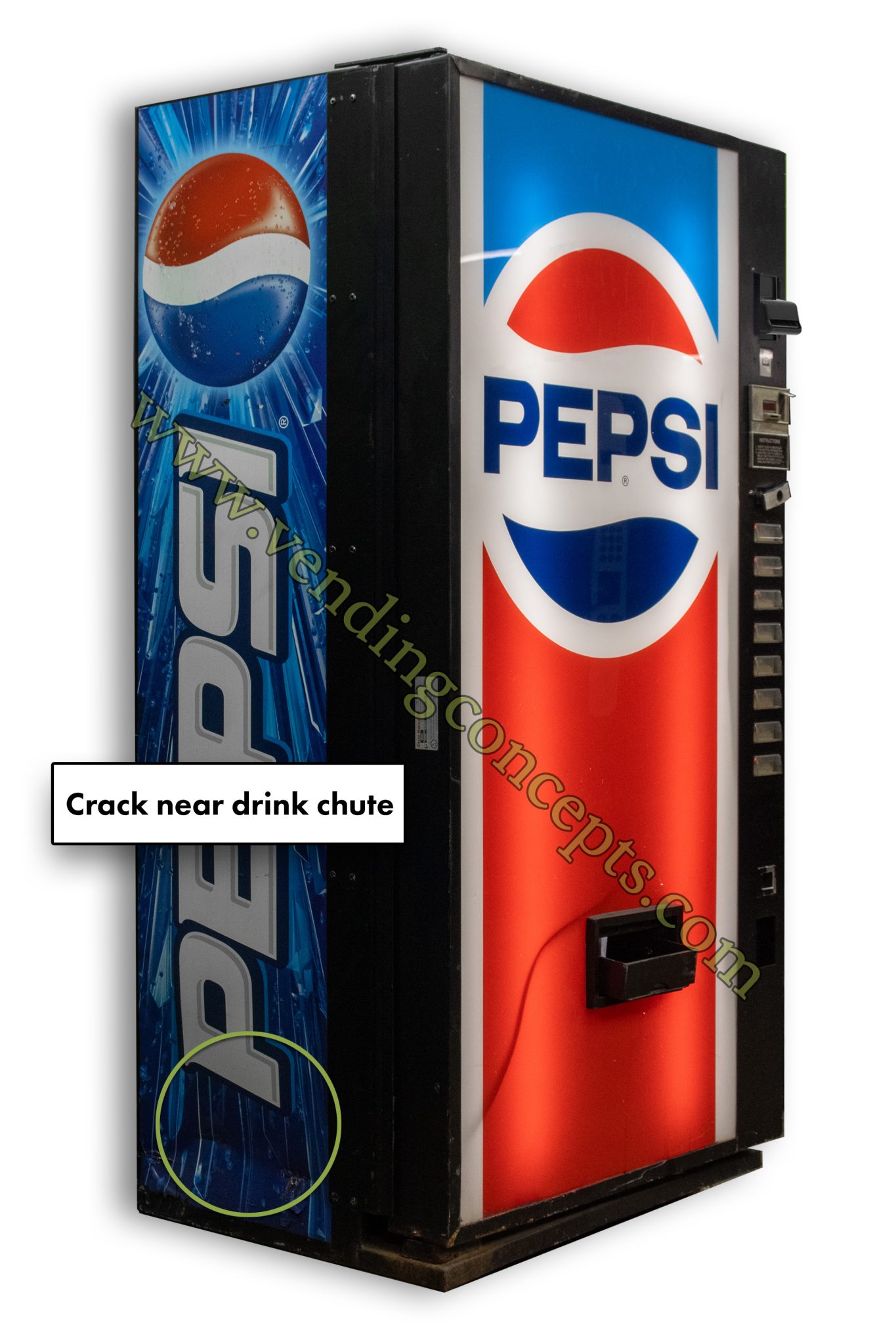 Dixie Narco 368M/8 Pepsi - Vending Concepts